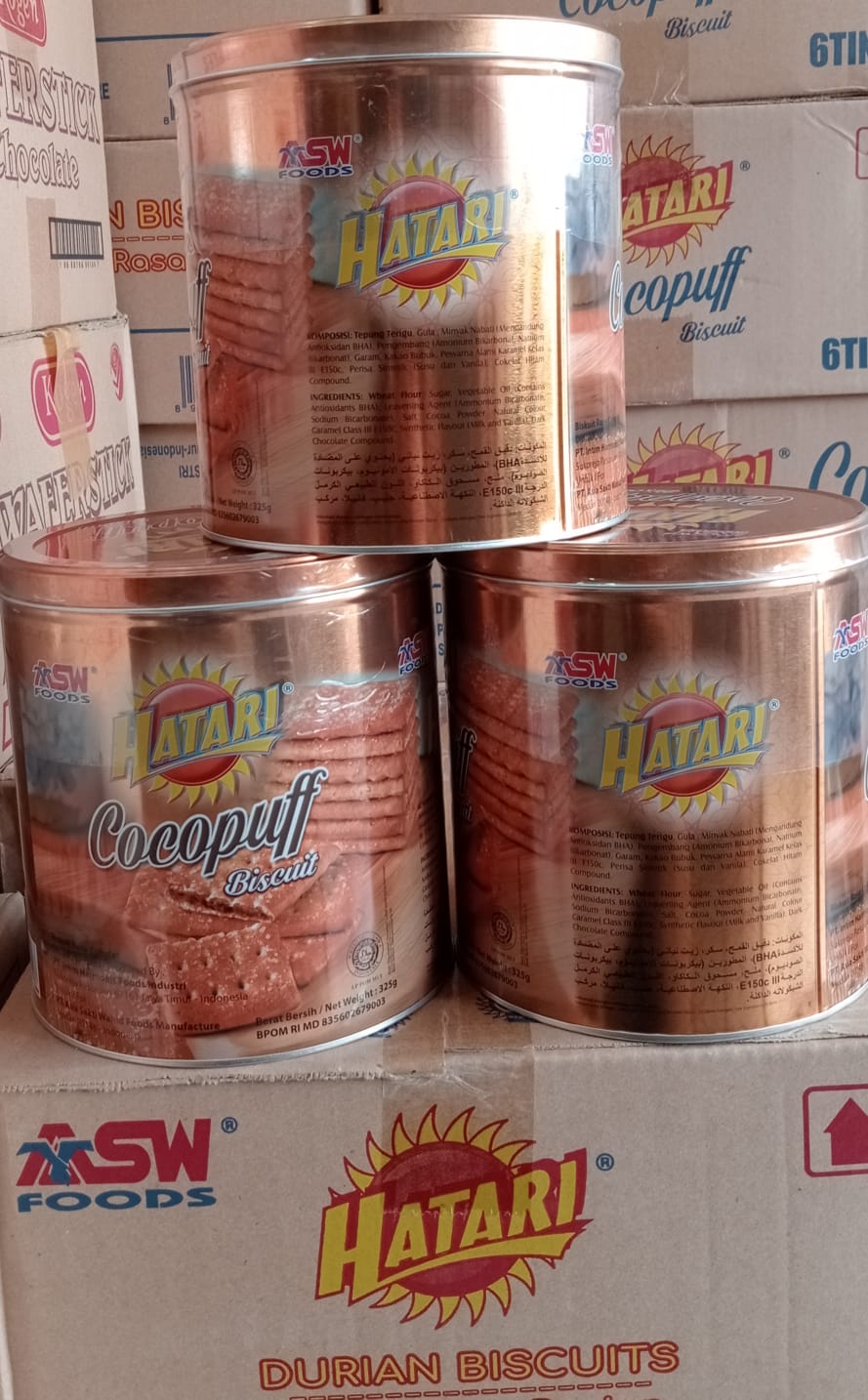 BISKUIT HATARI KALENG ISI 6 TOPLES . DUS | Lazada Indonesia