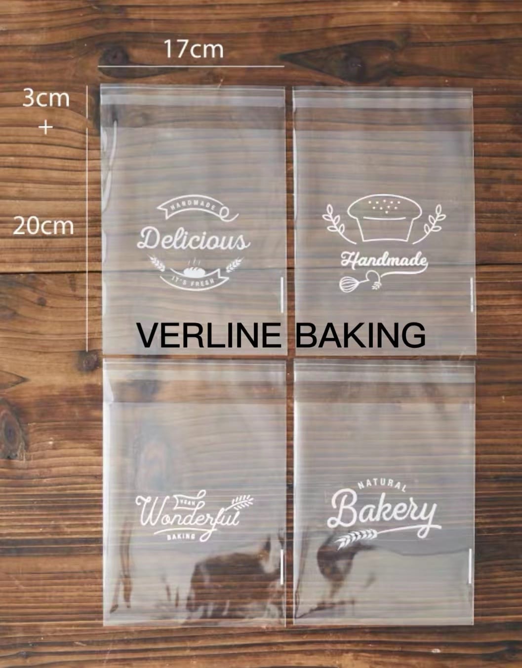 PLASTIK KEMASAN ROTI PACKAGING ROTI TAWAR UKURAN 17X20+3 CM | Lazada ...