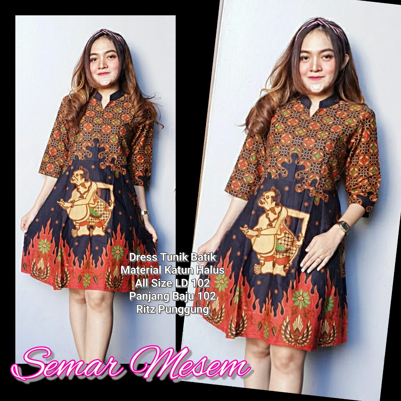 Dress Batik Motif Wayang Termurah / Dress Batik Terbaru | Lazada Indonesia