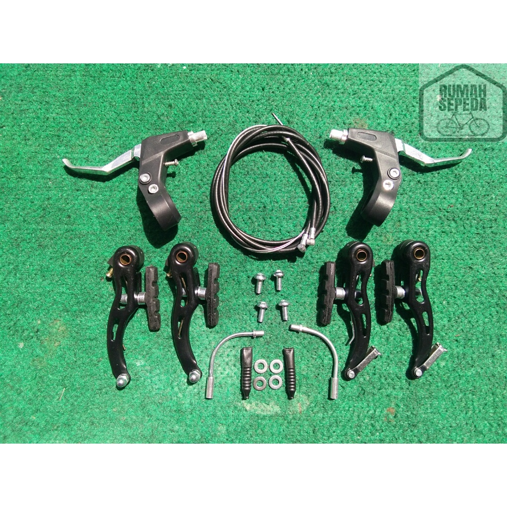 Rem Sepeda Set V Brake BMX MTB Gunung Lipat Merek EXOTIC | Lazada Indonesia