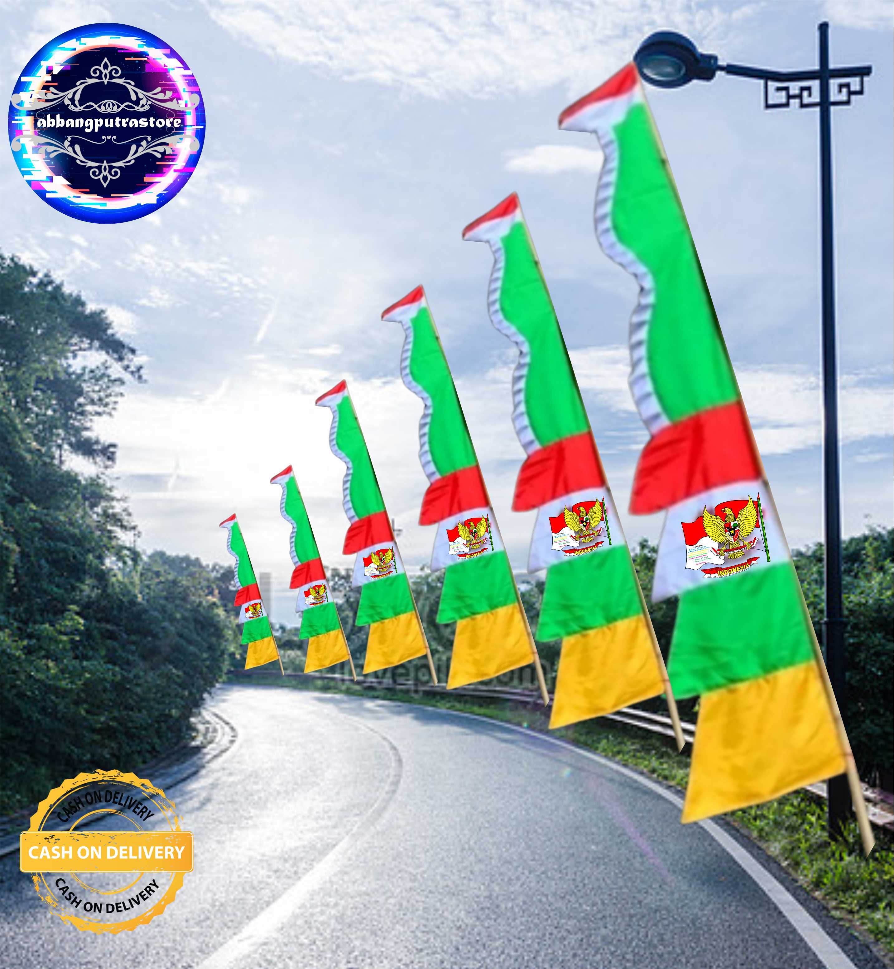 BENDERA UMBUL UMBUL VARIASI BENDERA 17 AGUSTUS | Lazada Indonesia