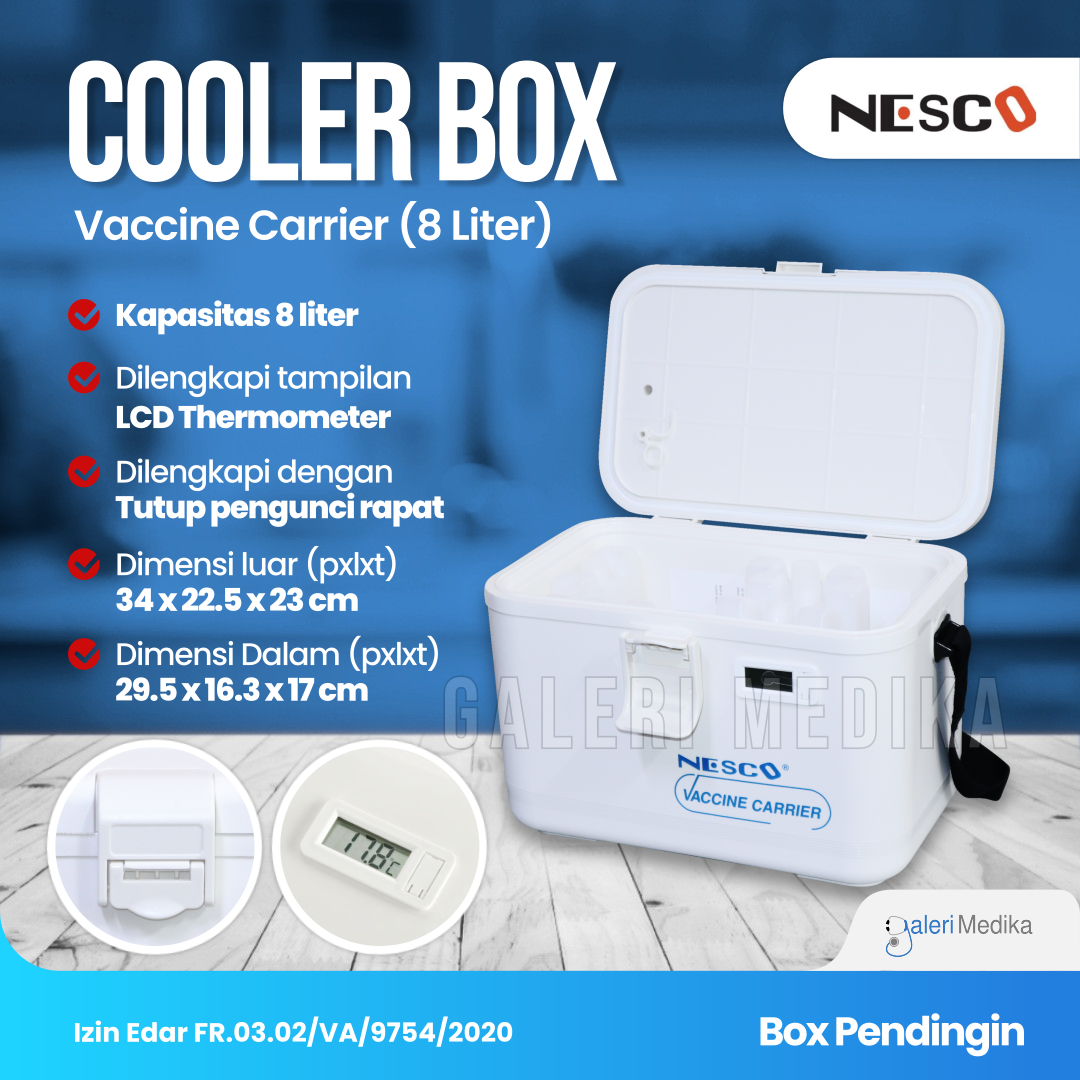 Nesco Cooler Box 8 Liter / Kotak Pendingin | Lazada Indonesia