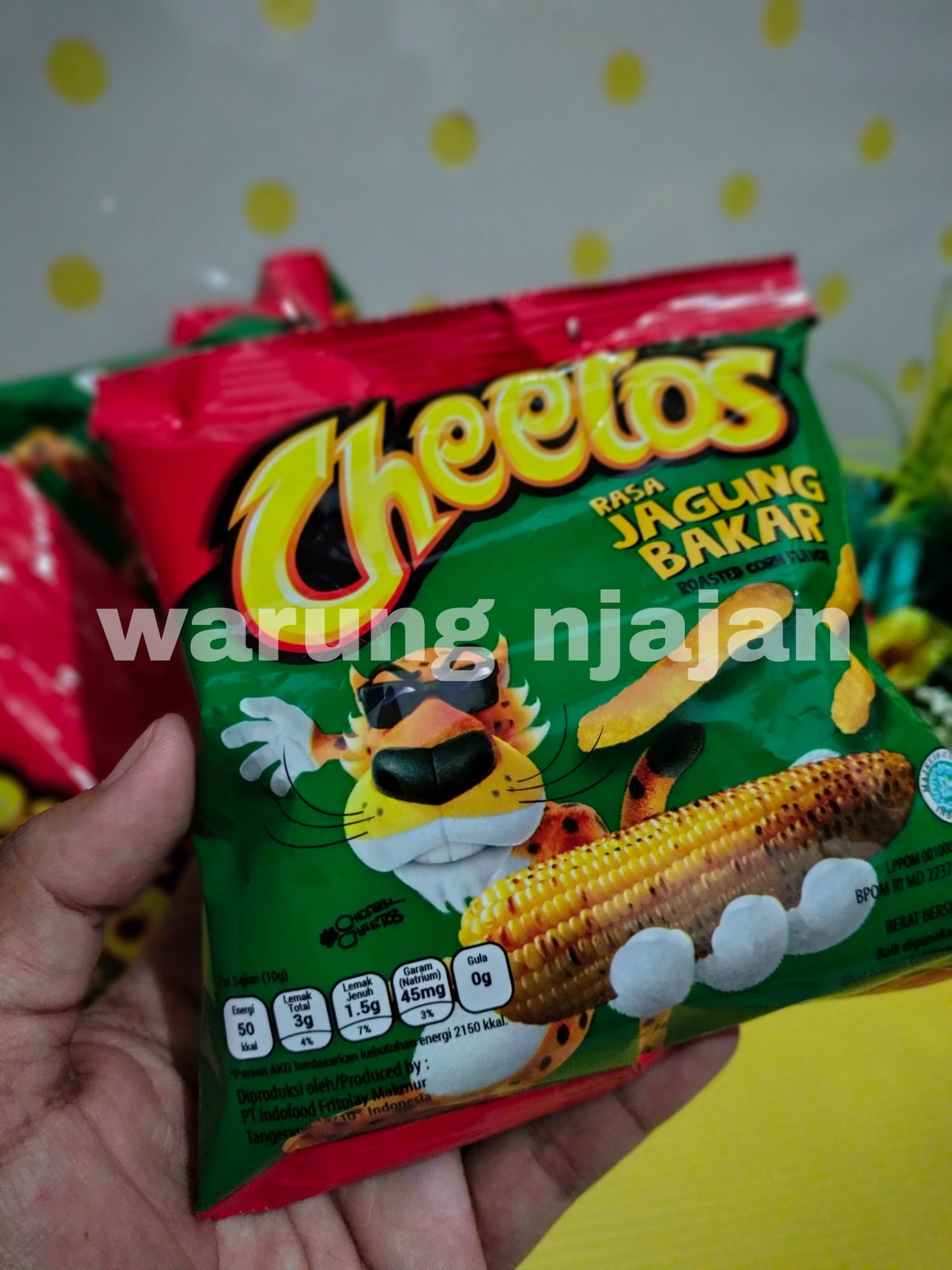 Cheetos rasa jagung bakar, 15 gr x 10 pcs (1 renceng) | Lazada Indonesia