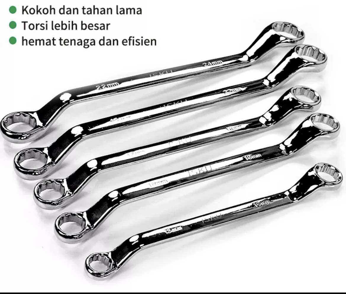 Kunci Ring 8x10 mm - Kunci Ring 10mmx12mm - Kunci Ring 11mm 12mmx 14mm 13mm 16mm 17 mm 18mm 19mm ...