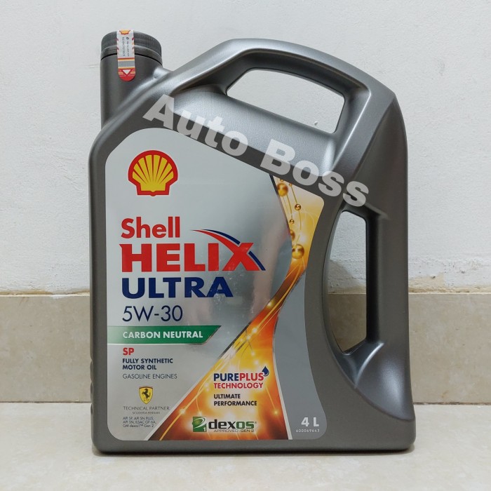 Shell Helix Ultra - 5W30 5W-30 SP SN Plus ILSAC GF GF-6 GF6 GF6A GM Oli ...