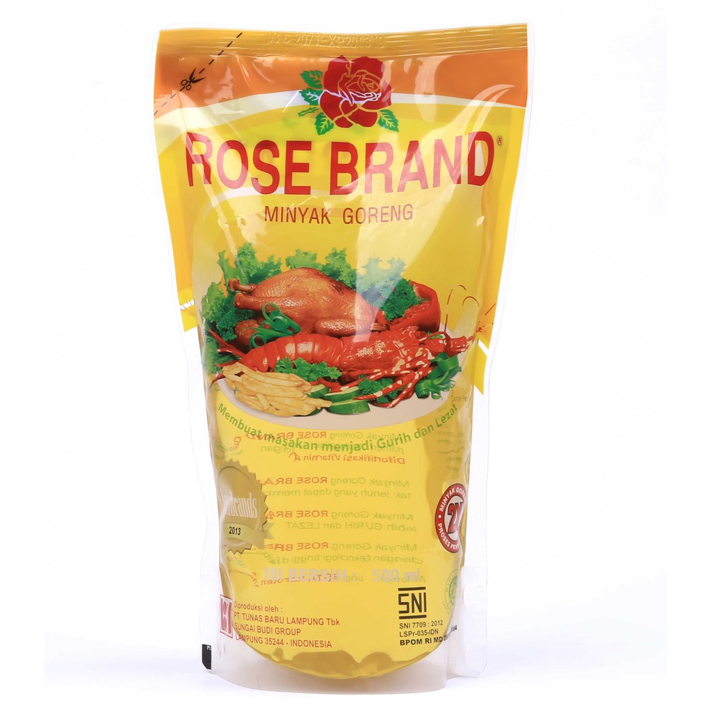 MINYAK GORENG ROSEBRAND 500 ML DIJAMIN ASLI 100% | MEMBUAT MASAKAN ...
