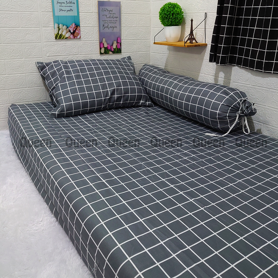 SEPRAI SUDUT KARET PROMO SPREI KOREA AESTHETIC 90X200 100X200 120X200 ...