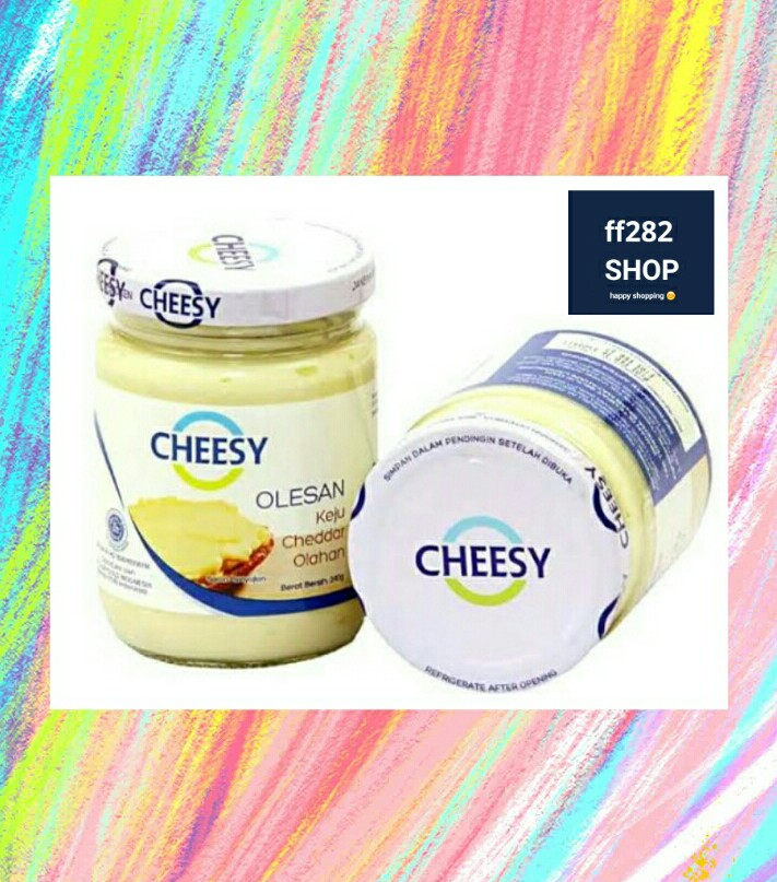 Keju Oles Cheesy Spread 240 gr/Keju Oles kemasan Jar | Lazada Indonesia