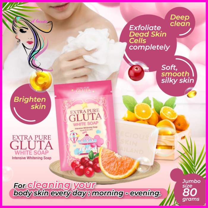 Precious Skin Extra Pure Gluta White Soap | Lazada Indonesia