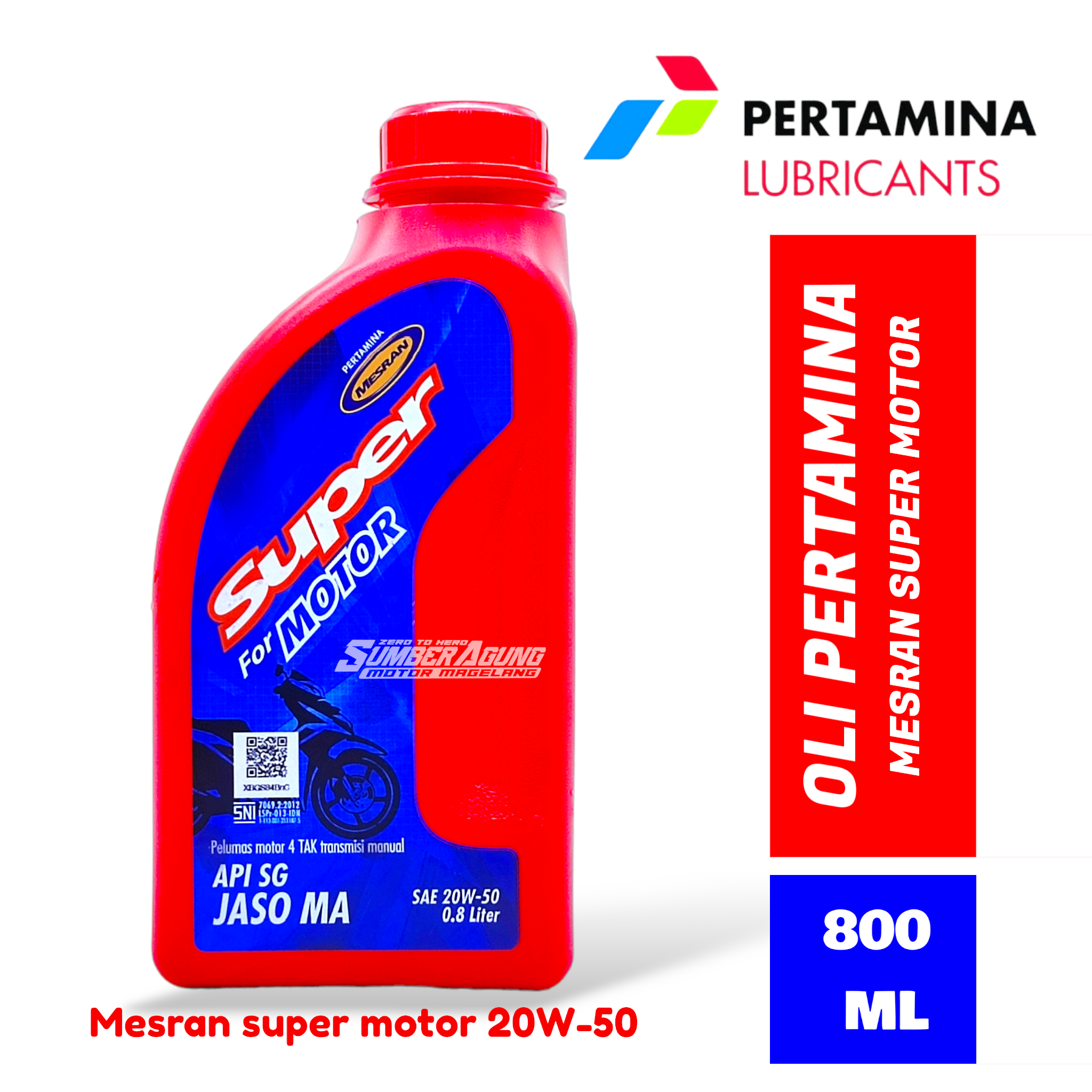 OLI MESRAN SUPER MOTOR SAE 20W-50 800 ML PERTAMINA | Lazada Indonesia OLI MESRAN SUPER MOTOR SAE 20W-50 800 ML PERTAMINA | Lazada Indonesia
