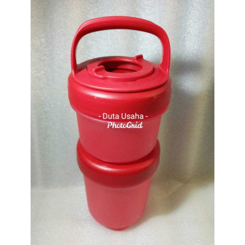 Kotak Makan Tupperware Twist N Snack Set (Perwarna) | Lazada Indonesia