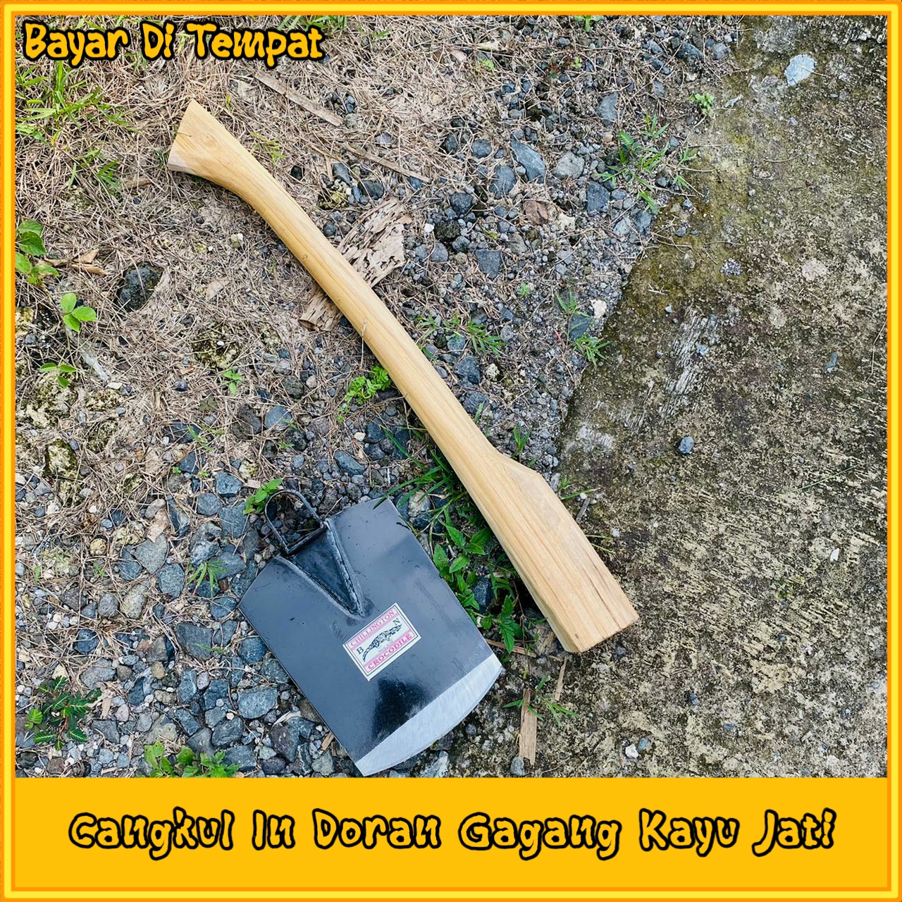 ( TURUN HARGA ) - Paket Hemat 3 Pcs - Cangkul Pacul Tanah Sawah Doran ...