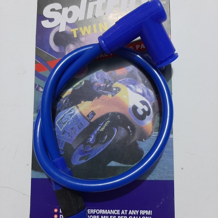 RG KABEL BUSI MOTOR SPLITFIRE WATERPROOF SEMUA MOTOR - Biru | Lazada ...