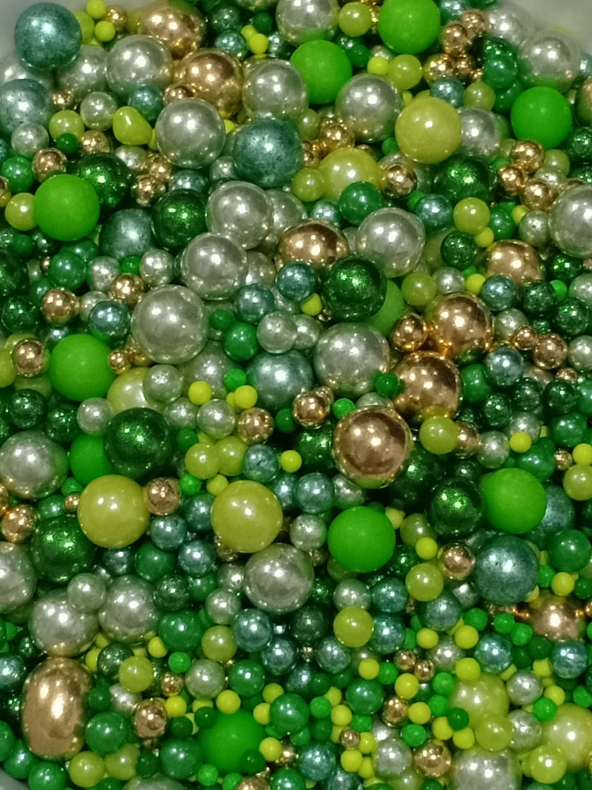 SPRINKLE KUE TRIMIT / SPRINKLE MUTIARA MIX SIZE KEMASAN 50 GRAM ...