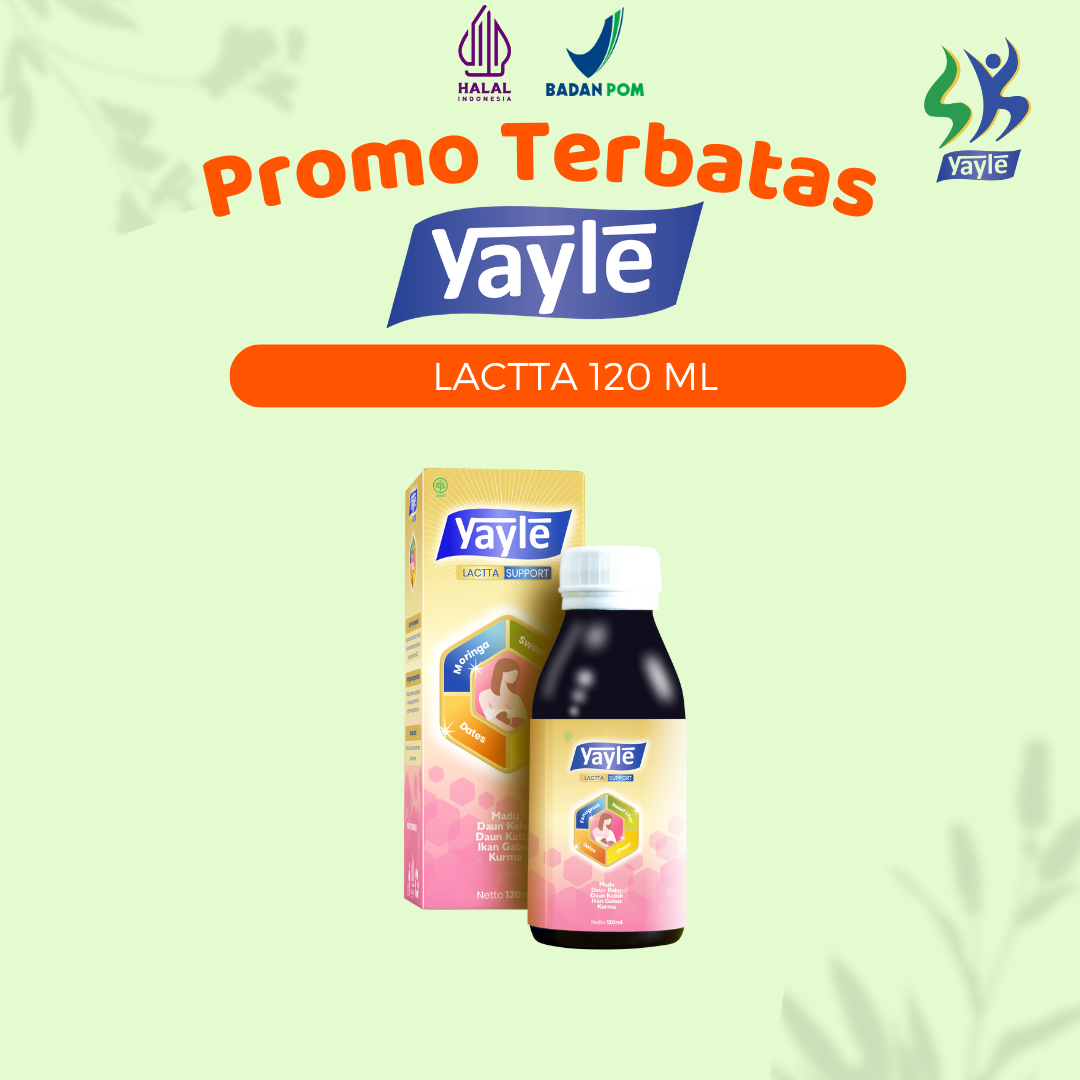 Madu Yayle Lactta Support - Membantu Melancarkan Asi - 120 ml | Lazada ...