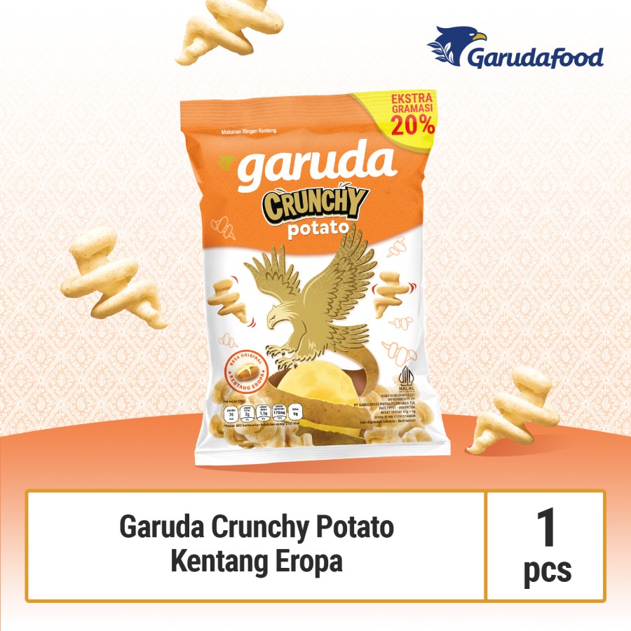 Garuda Crunchy Potato Keju | Lazada Indonesia