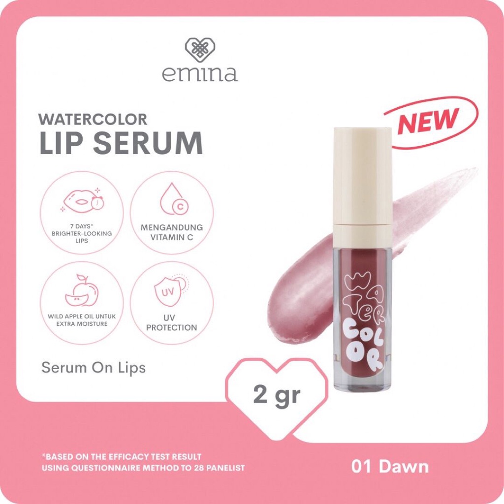 EMINA Watercolor Lip Serum 2gr | Lazada Indonesia