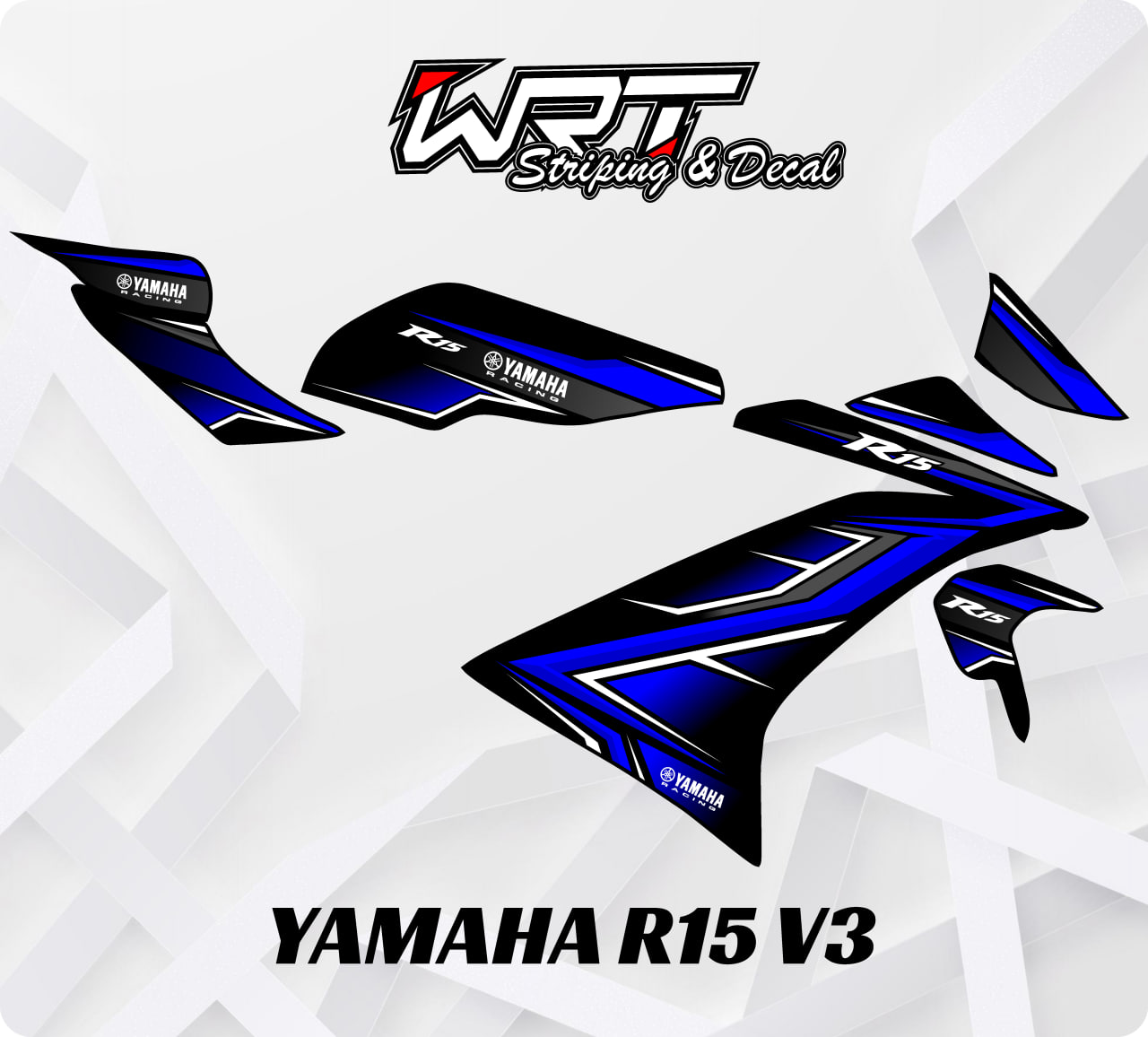 Striping R15 v3-Stiker R15 v3-Decal R15 v3 Racing v2 | Lazada Indonesia
