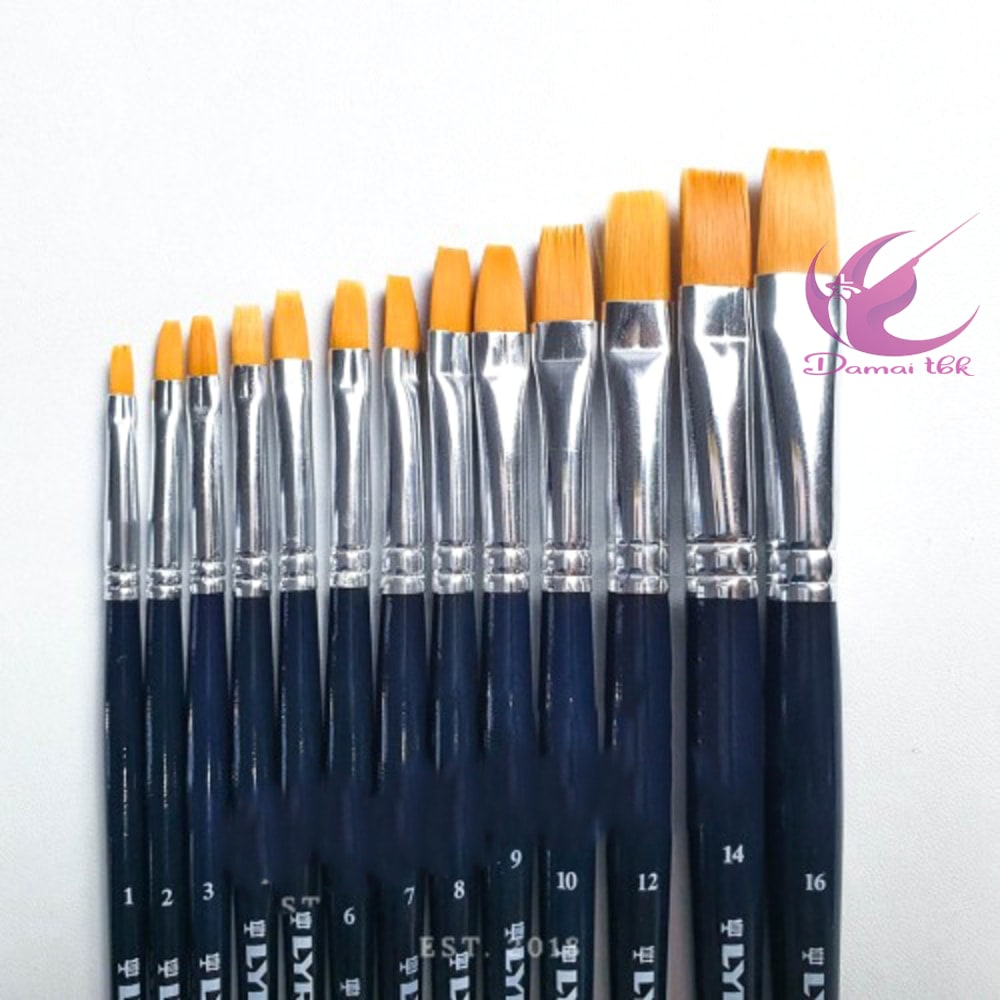 Kuas Lukis Lyra Giotto FLAT Taklon Art Brush KUAS FLAT | Lazada Indonesia
