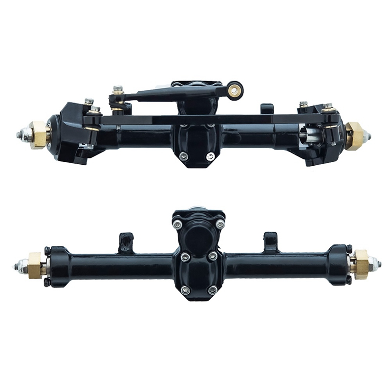 Front & Rear Axle for Axial SCX24 90081 AXI00001 1/24 RC Crawler Car ...