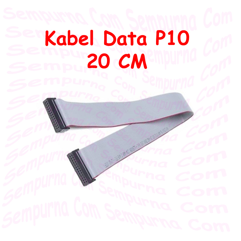 Kabel data 16Pin panel Led running Text P10 RGB 20 50 100 CM 1 Meter | Lazada Indonesia