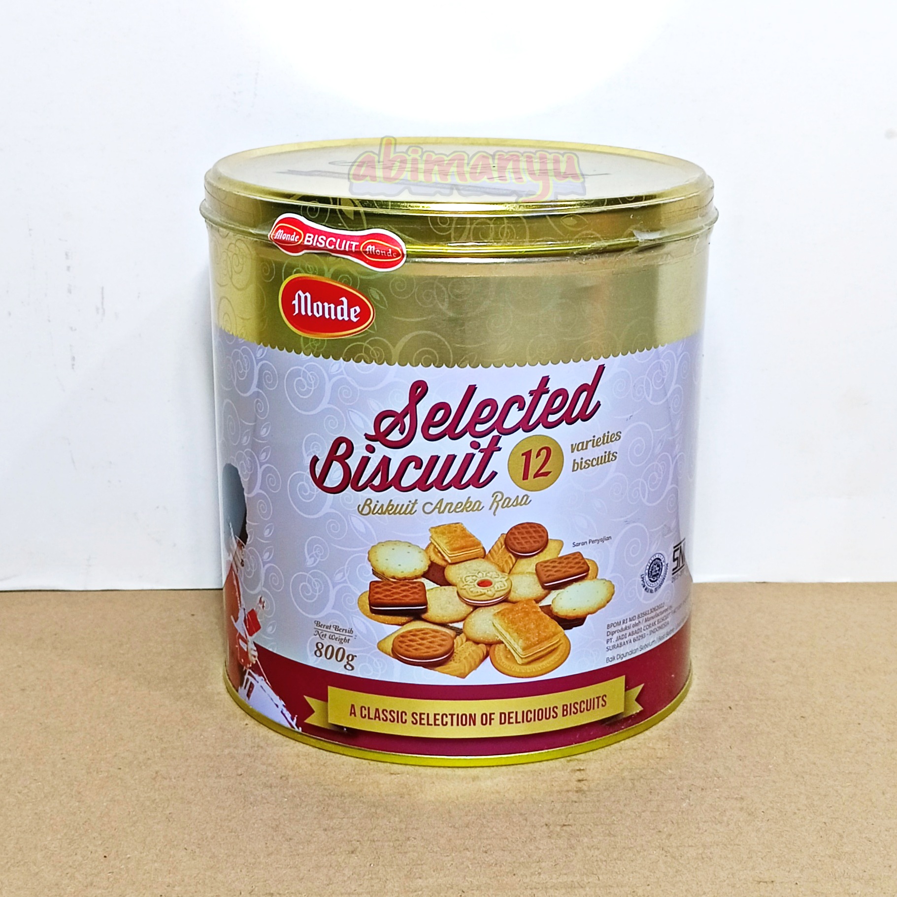 biskuit monde selected gold 800 gram | Lazada Indonesia