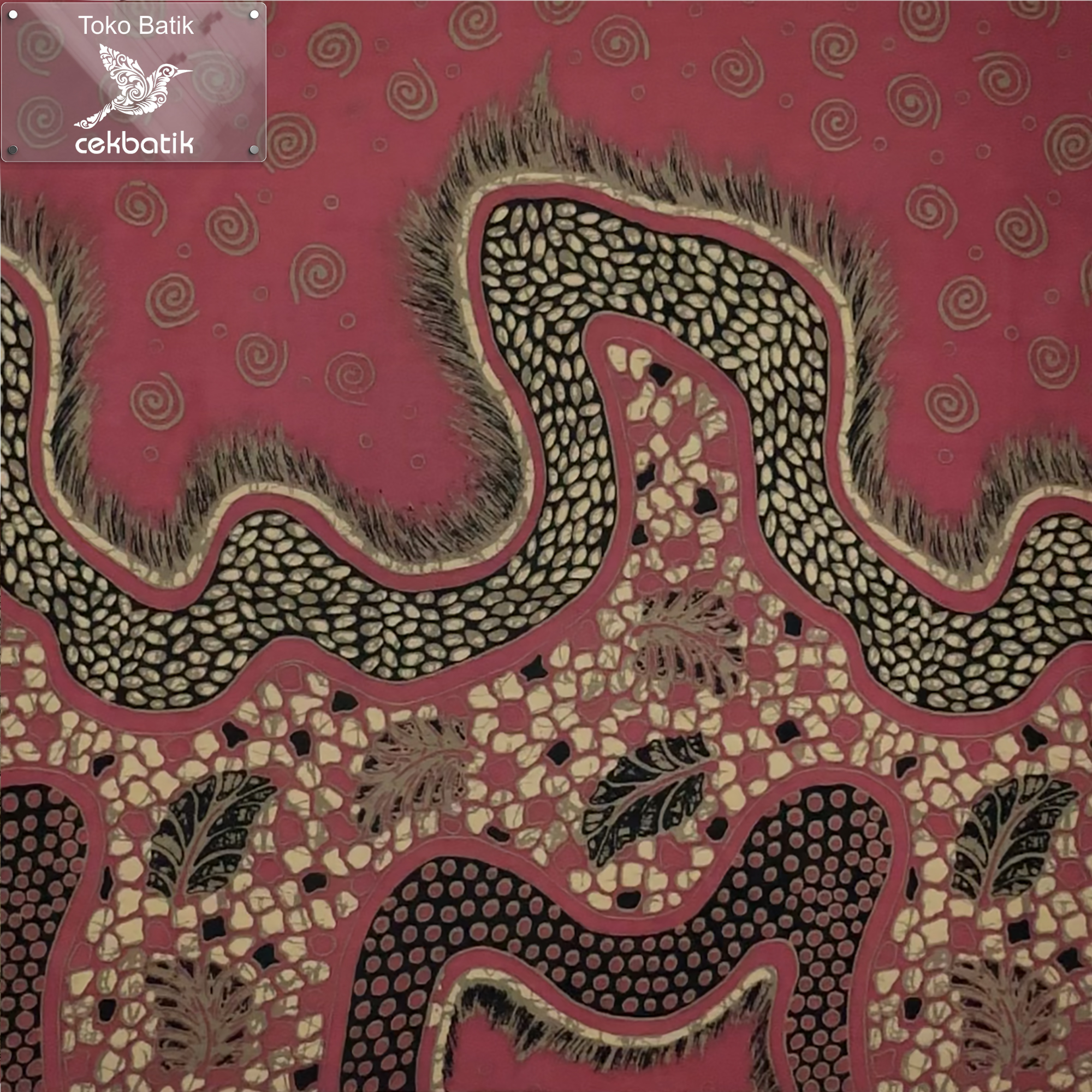 kain batik - Kualitas Ekspor Motif Batik Rumput Batu alam Warna Soft ...