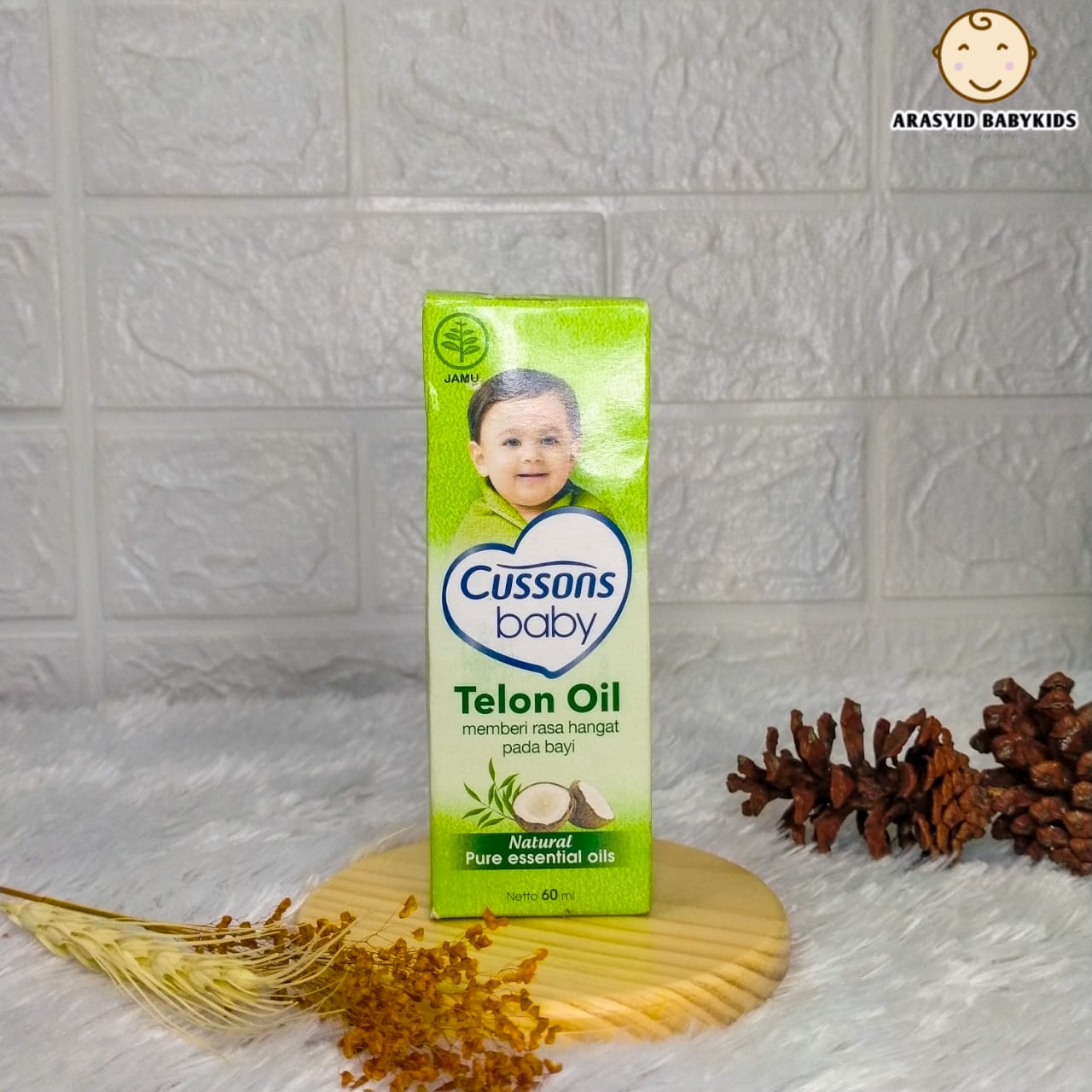 Minyak Telon Bayi Cussons Baby Telon Oil Plus Natural 60ml | Cussons ...