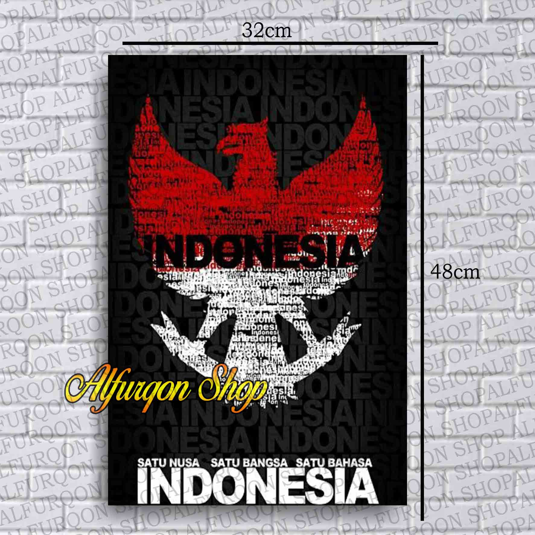 POSTER INDONESIA / POSTER GARUDA / HIASAN DINDING / POSTER MURAH ...