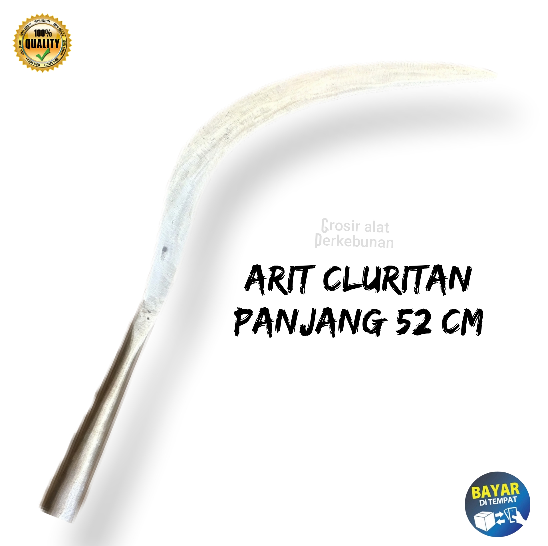 Arit Celurit Gagang Besi Khas Madura Panjang Berbentuk Bulu Ayam ...