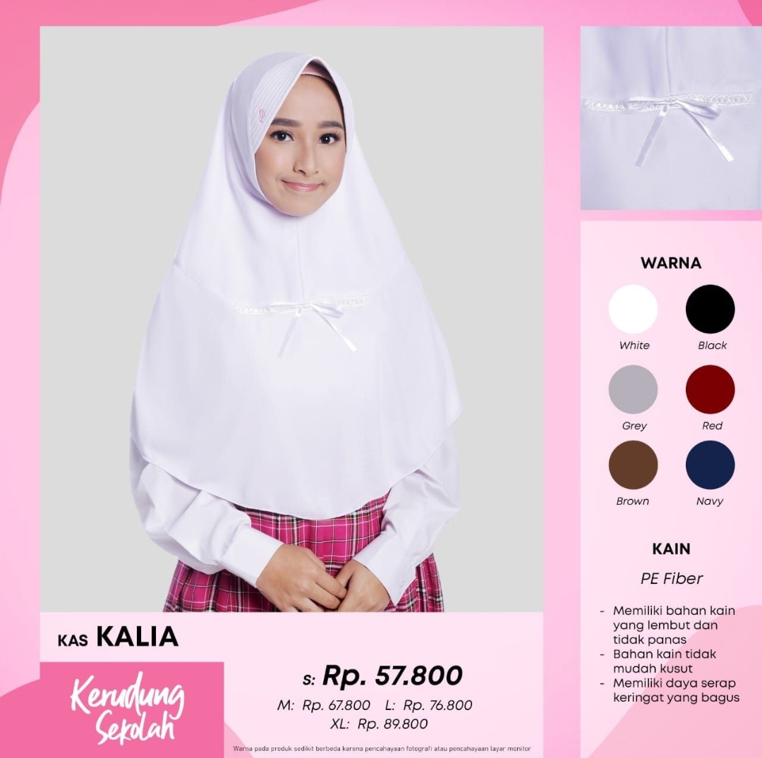 Rabbani Kerudung Anak Sekolah KALIA Hijab Instan Rabani | Lazada Indonesia