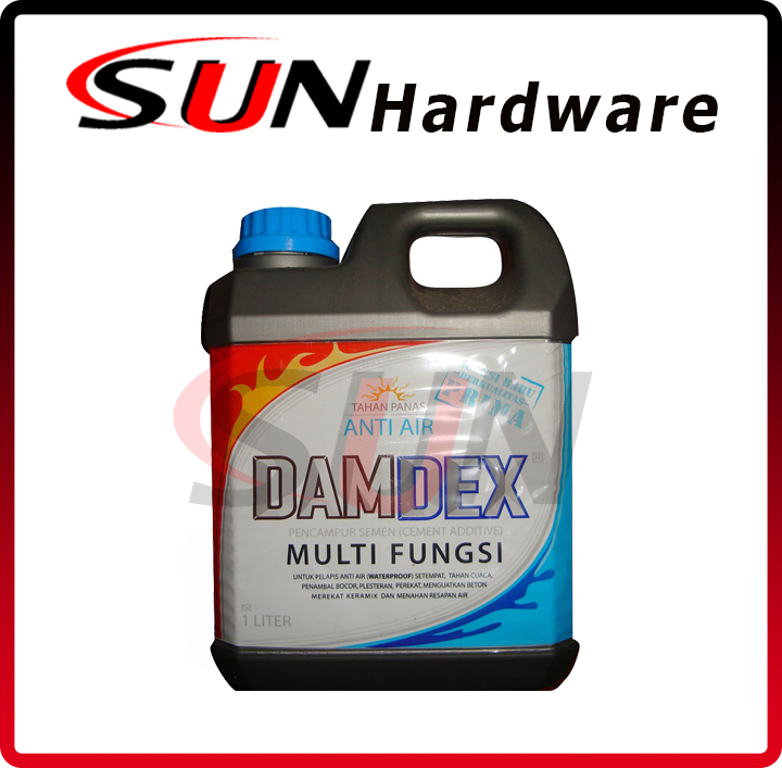 Damdex 1 Liter Cairan Obat Pengeras Cor Beton Plesteran Nat Keramik ...