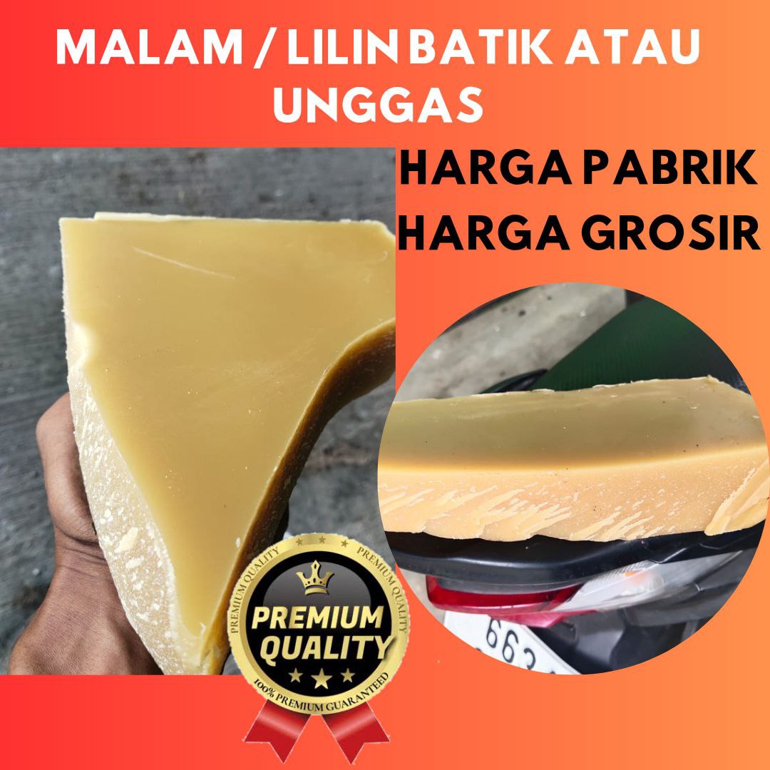 Malam lilin kuning untuk belajar batik 1kg | Lazada Indonesia