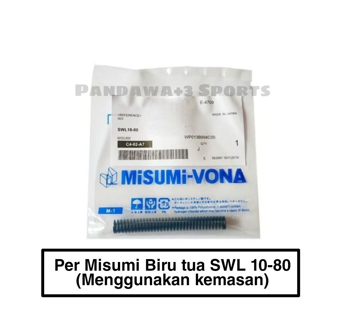 Per Misumi Biru Tua SWL 10-80 Original Japan menggunakan kemasan ...