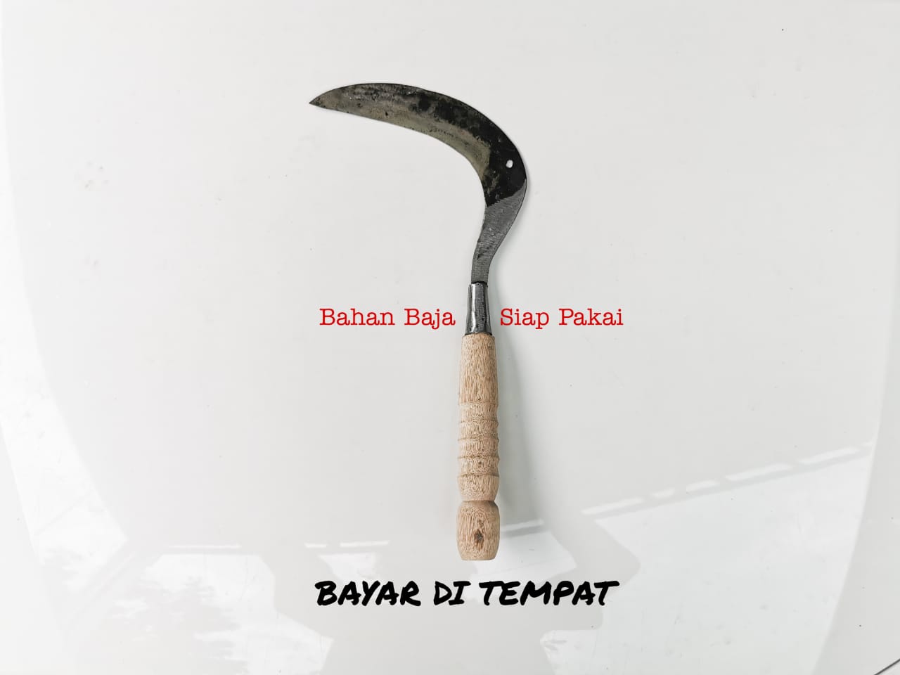 arit sabit rumput kecil baja asli super tajam siap pakai | Lazada Indonesia