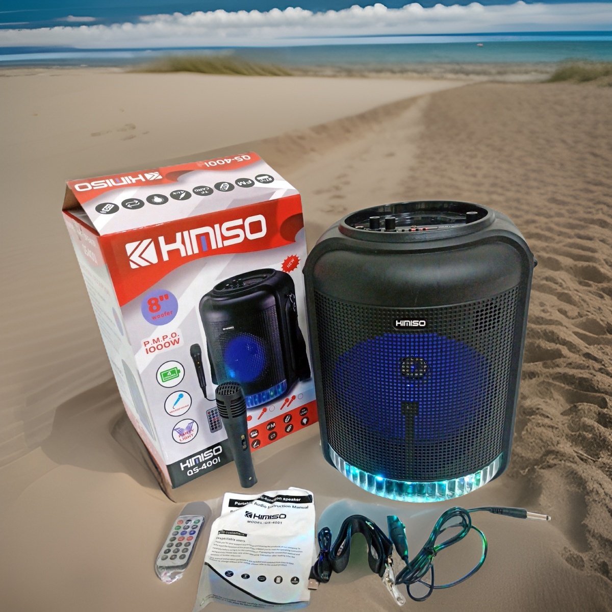 MKC KIMISO-4001 SPEAKER BLUETOOTH POLYTRON SUPER BASS TALI BAHU ...