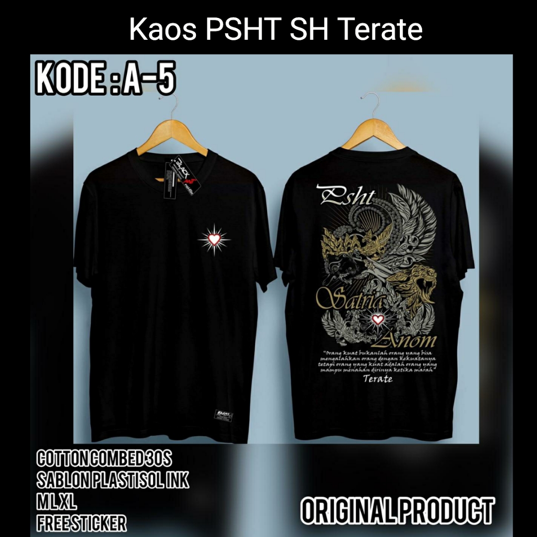 Kaos PSHT SH Terate kode A5 | Lazada Indonesia