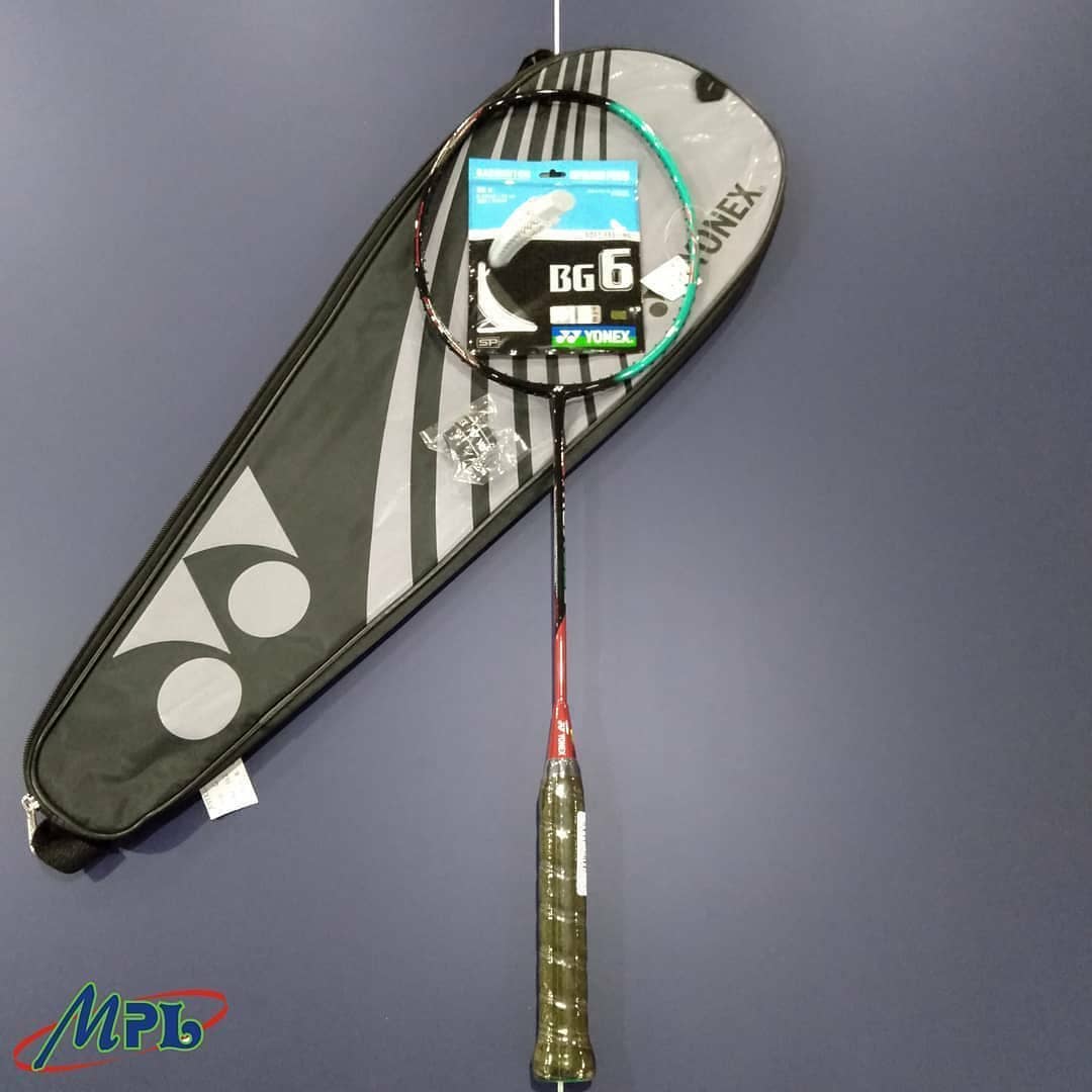 RAKET BADMINTON YONEX ASTROX 38 S +BG-6 +T.BAG CD 1109+T.GRIP AC-102 ...