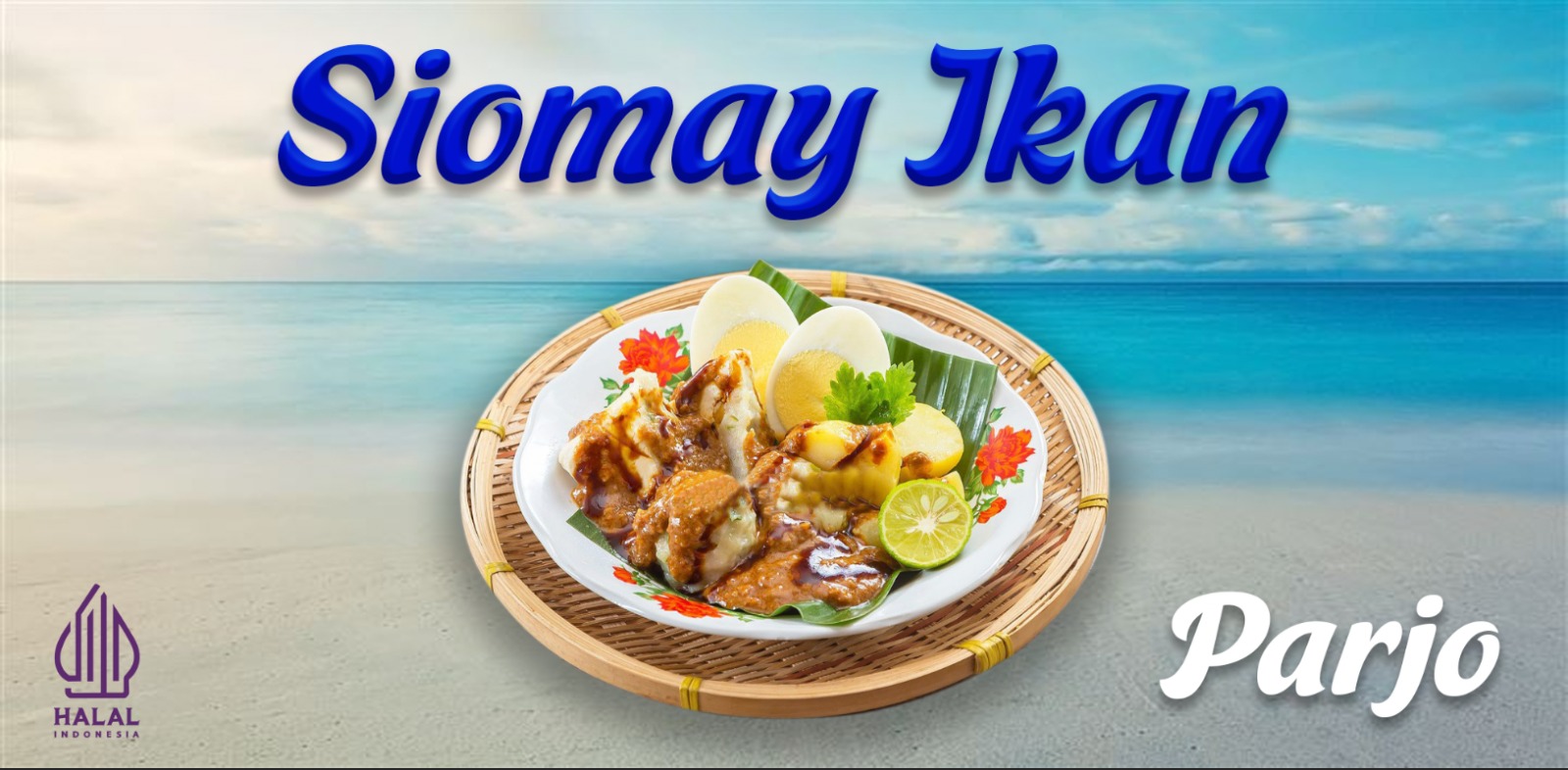 STIKER VINYL SIOMAY IKAN CUSTOM NAMA | Lazada Indonesia