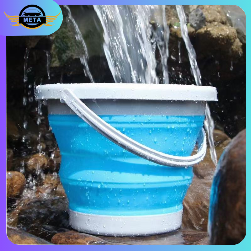 Ember Timba Lipat 5L Automotive Cleaner Water Bucket Foldable Baskom ...