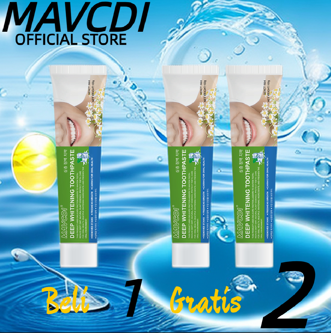 MAVCDI Pemutih Pasta gigi Memperbaiki Masalah Mulut Dibuat khusus untuk ...