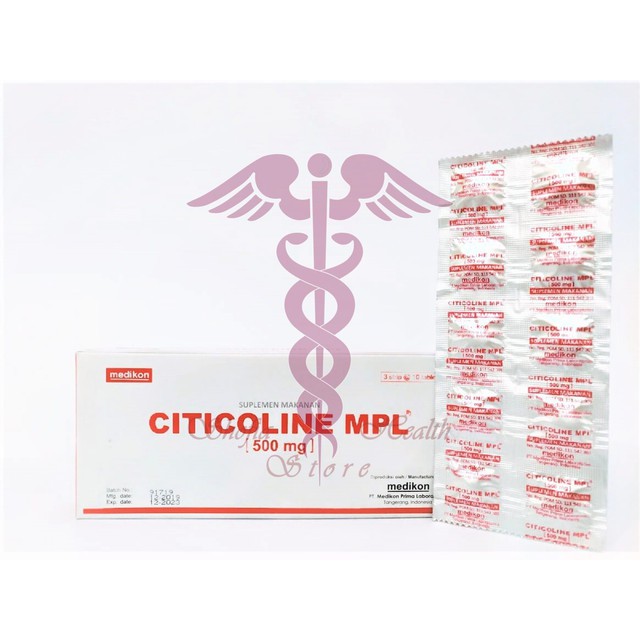 Asli Citicolin MPL 500 mg Strip / Multivitamin | Lazada Indonesia
