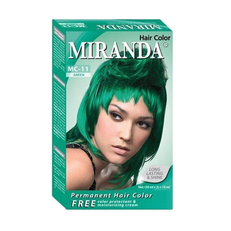 miranda cat rambut / miranda pewarna rambut ( warna lengkap ) | Lazada ...