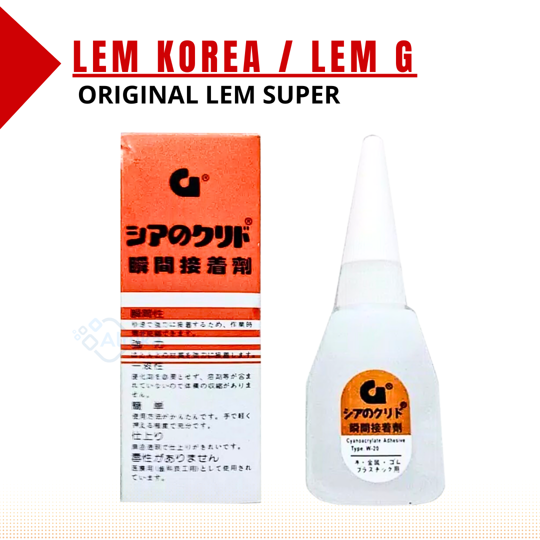 LEM G KOREA ASLI Original Lem Super Jepang skls alteco | Lazada Indonesia