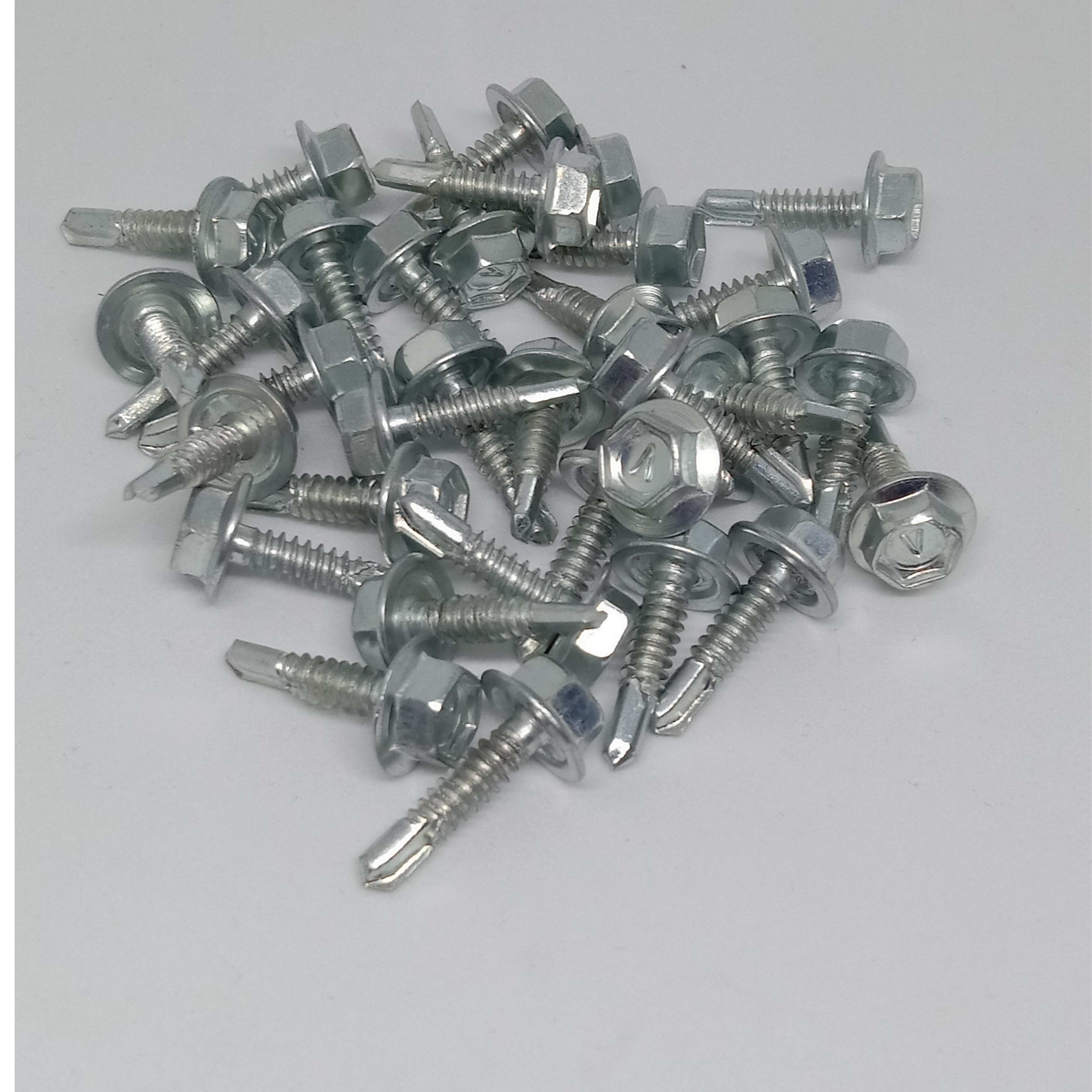 Baut Baja Ringan-Baut Roofing ukuran 10 X 19 50 PCS | Lazada Indonesia