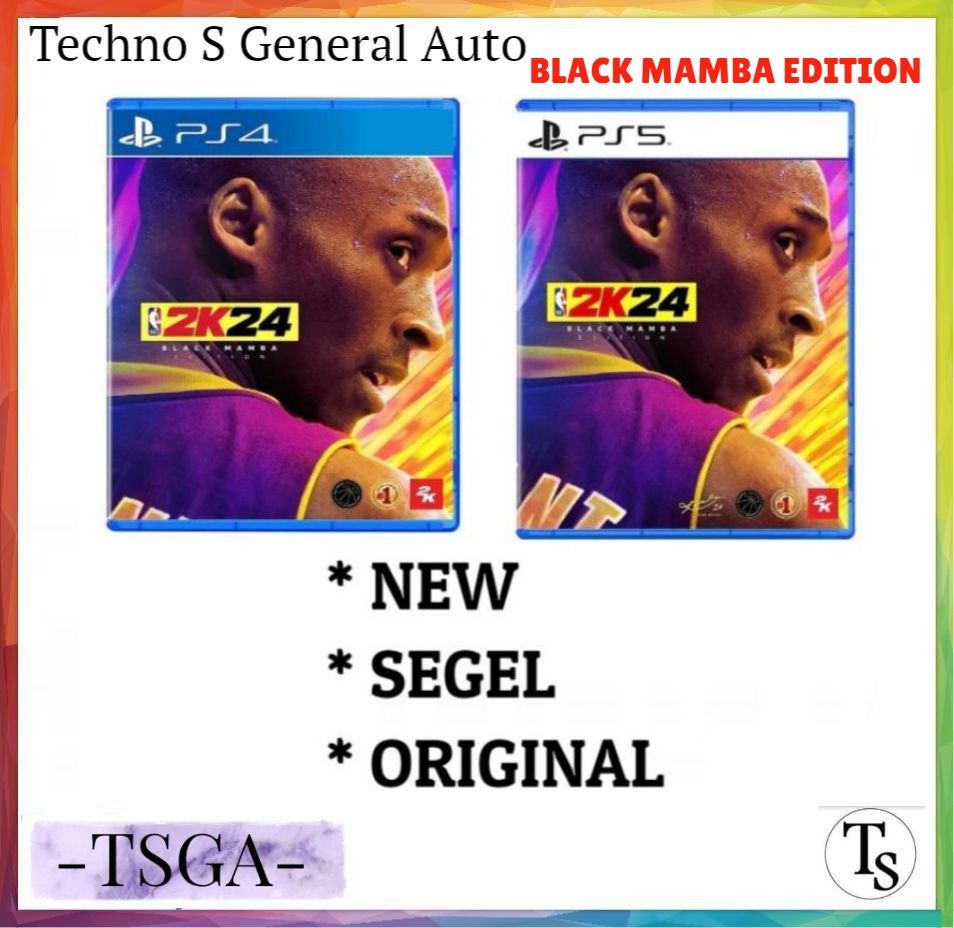 PS4 NBA 2k24 / PS5 NBA 2K24 / PS 4 PS 5 Nba2k24 Black Mamba Edition ...