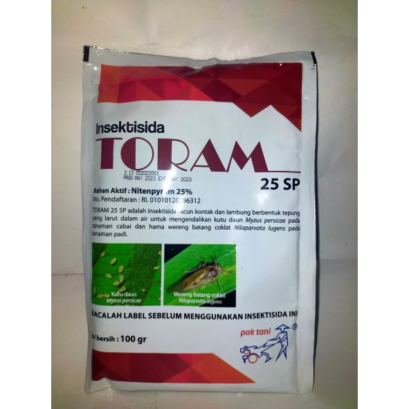 Insektisida Toram 25sp-100Gr | Lazada Indonesia