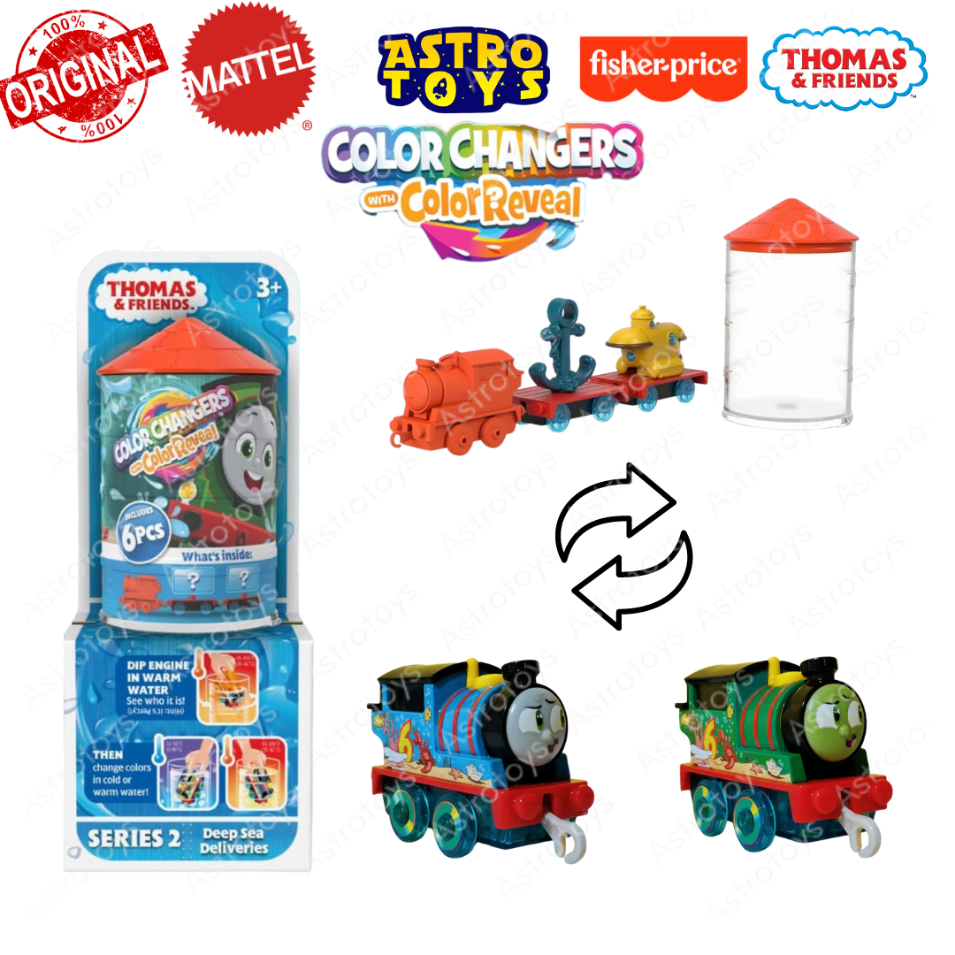 Fisher Price Thomas and Friends Color Changers Metal Push Along ...