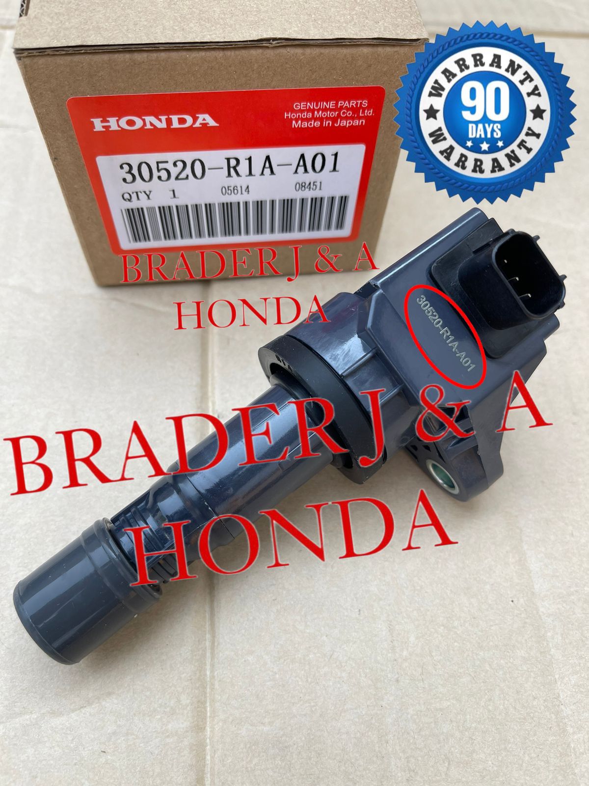 COIL KOIL IGNITION BUSI PEMANAS CRV GEN 4 5 RM1 RW1 2000 CIVIC FB1 FC1 ...