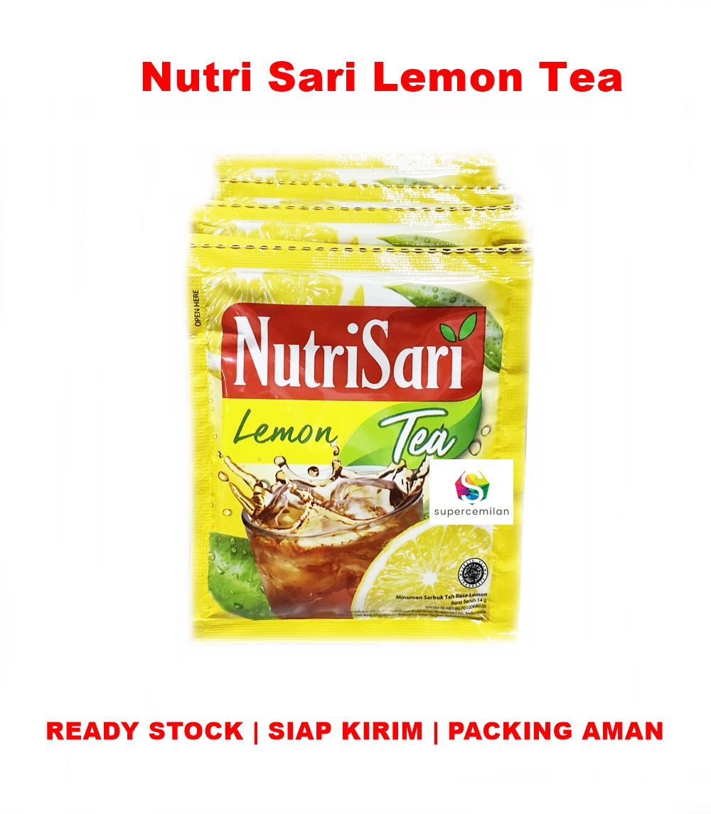 Nutri Sari Lemon Tea / Teh (isi 10 pcs) | Lazada Indonesia